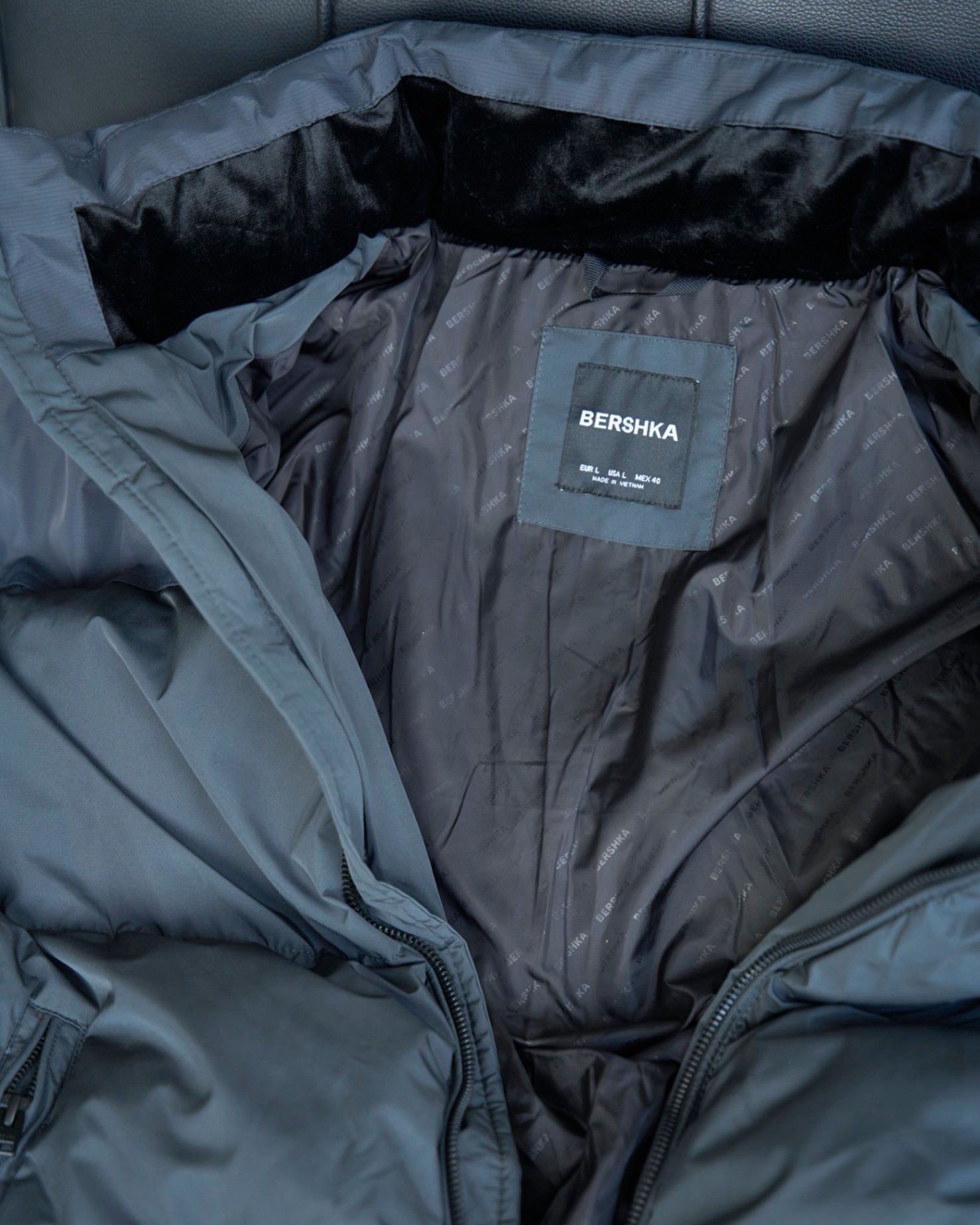 BERSH PUFFER FULL-ZIP JACKET