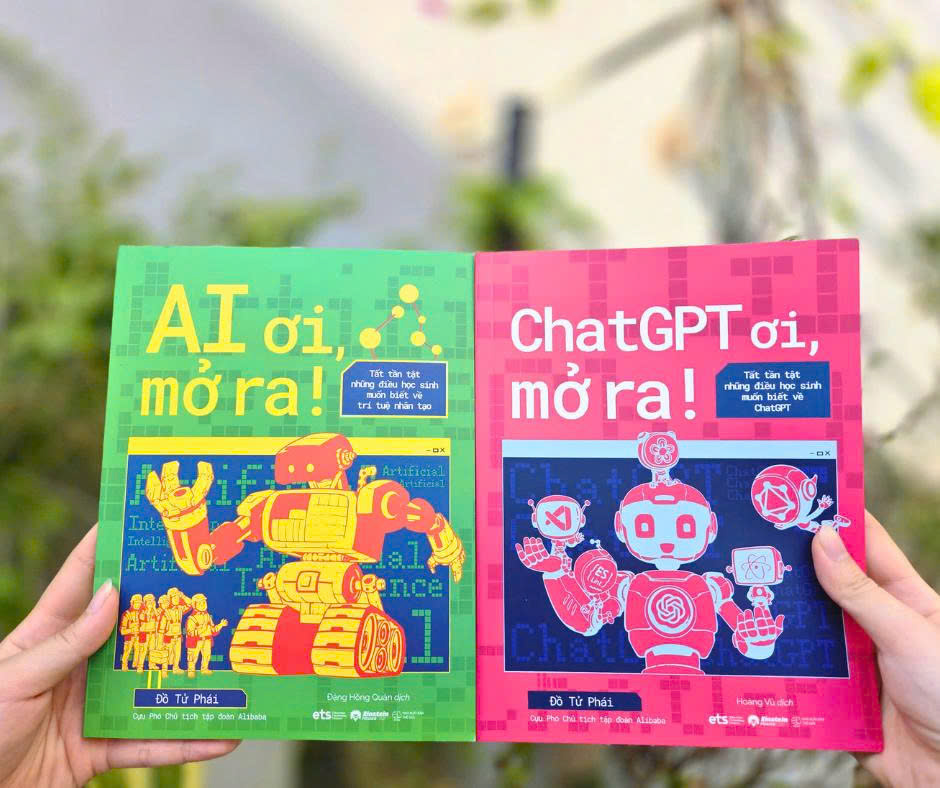 Bộ sách “ChatGPT Ơi, Mở Ra!” & “AI Ơi, Mở Ra!” (2 cuốn)