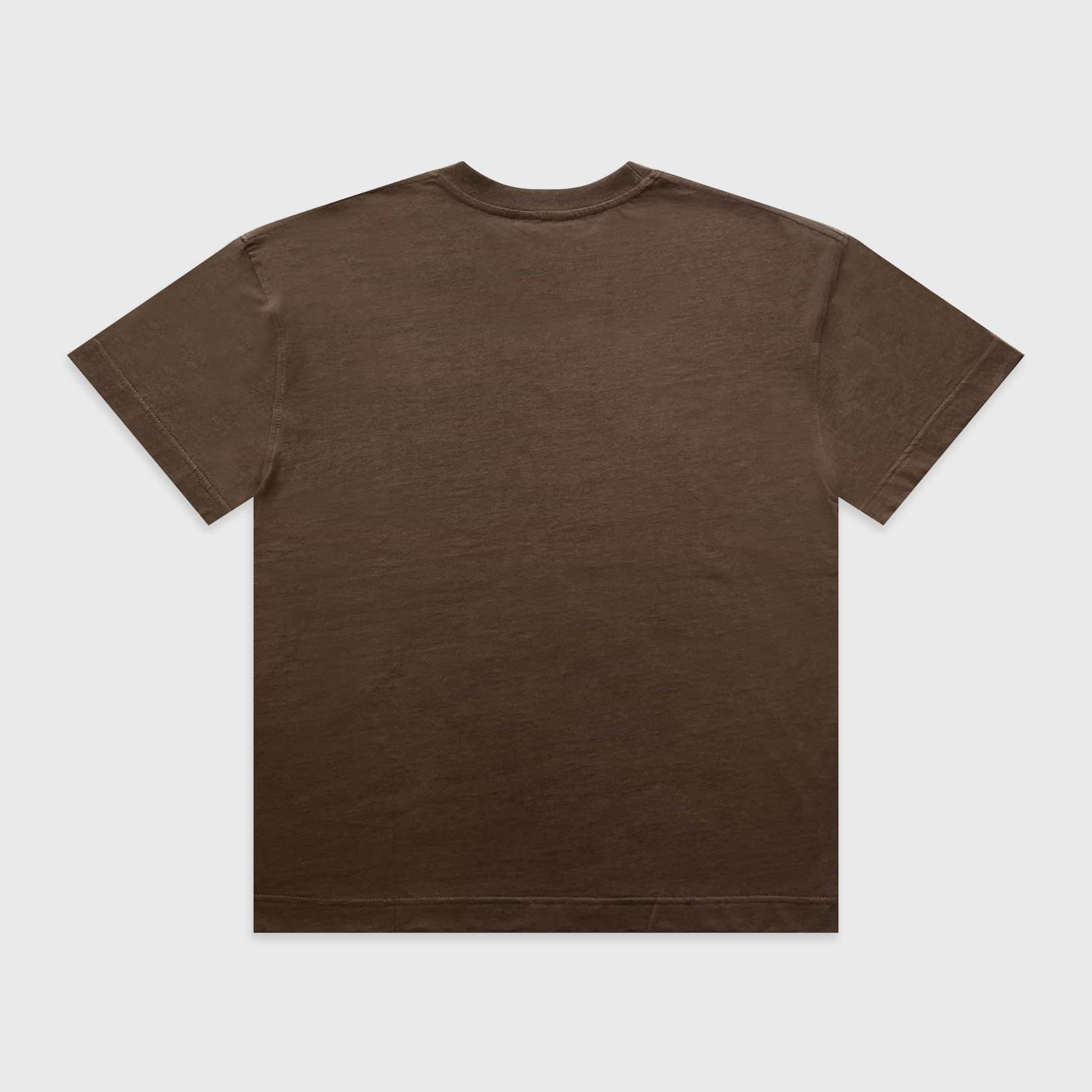 DVRK PRIVÉ RETRO LOGO TEE - BROWN