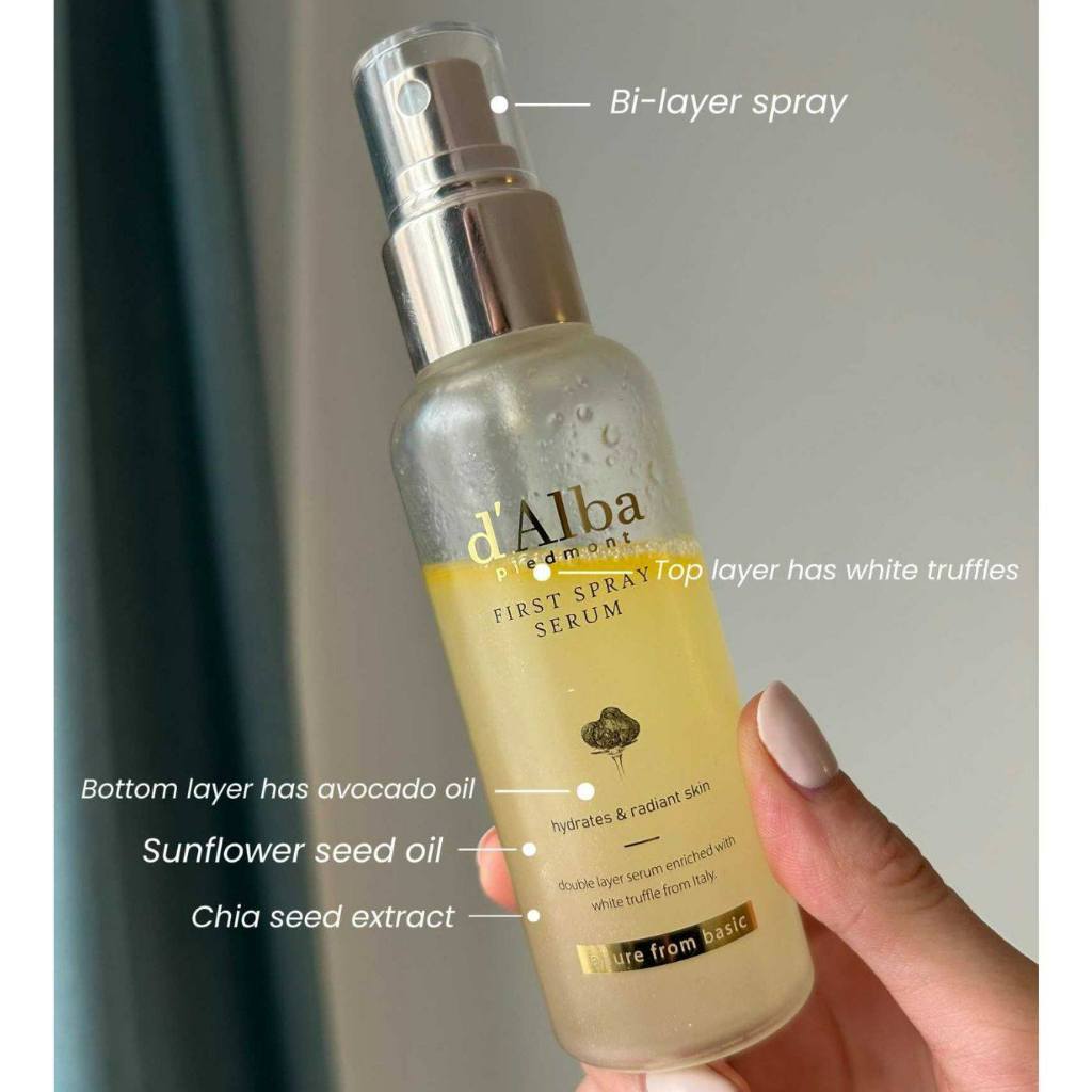 Xịt Khoáng D'Alba First Spray Serum Hydrates & Radiant Skin 100ml (màu ...